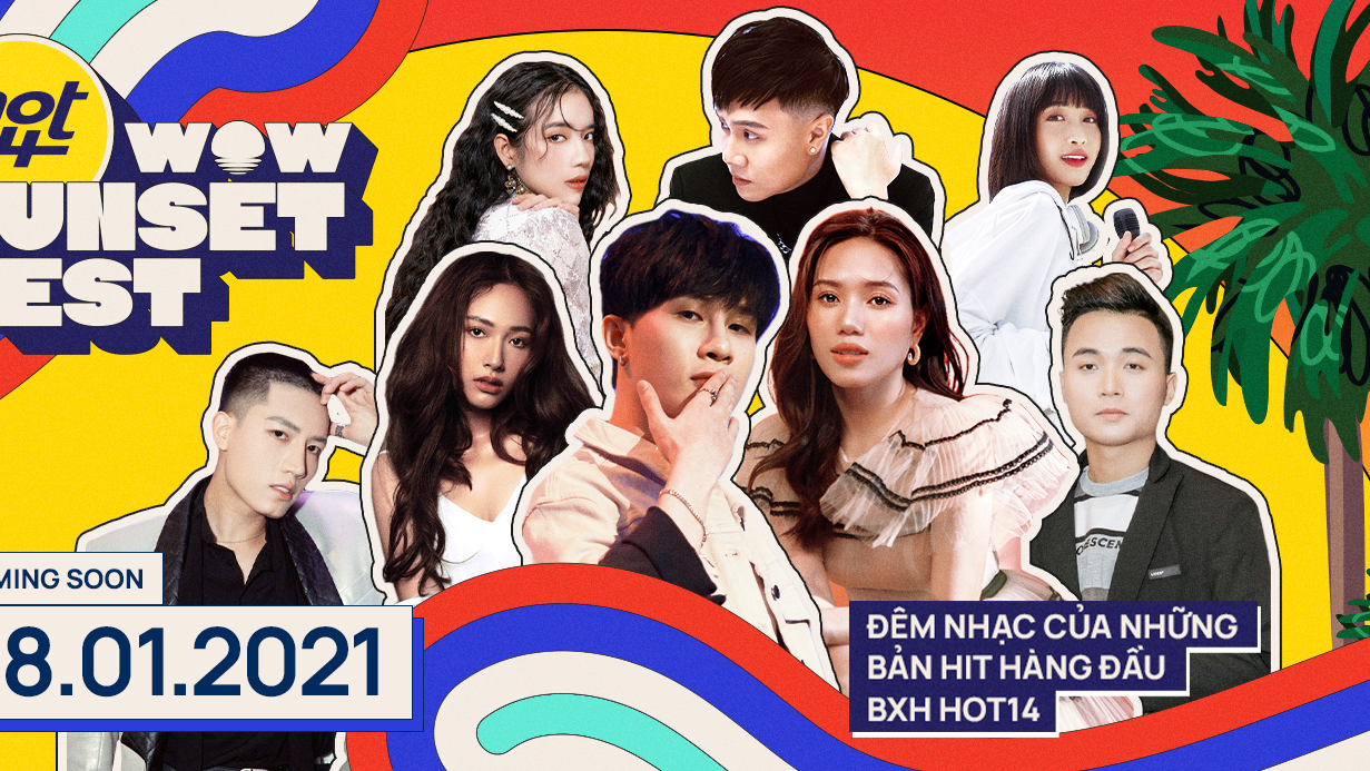 Sự kiện Wow Sunset Fest – Đại tiệc âm nhạc khi hoàng hôn khuất lấp ...