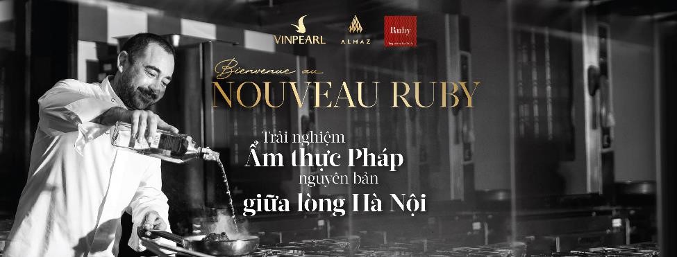 Ẩm thực Pháp: Hương vị đích thực từ nhà hàng Ruby – Almaz