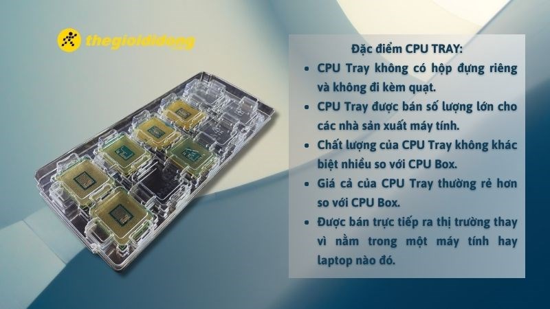 CPU Tray Là Gì? Có Nên Mua Không? Phân Biệt CPU Tray và CPU Box