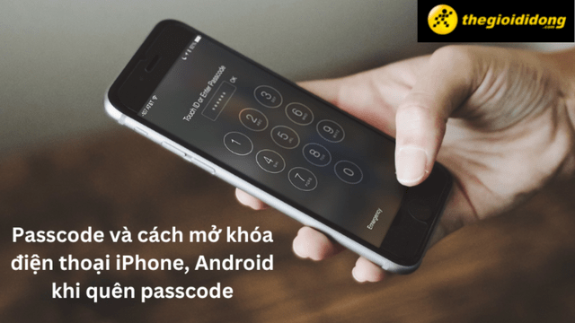 Mã khóa và cách mở khóa điện thoại iPhone, Android khi quên mã khóa