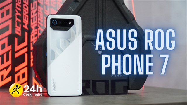 Khám phá ROG Phone 7: Dáng vẻ đỉnh cao, Snapdragon 8 Gen 2, Đèn RGB ...