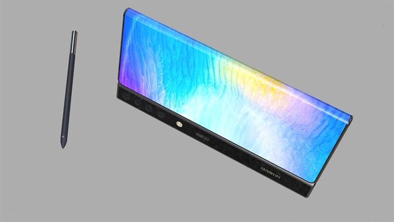 Huawei Mate X7 Concept: Kiệt tác thiết kế cuộn, bổ sung bút cảm ứng