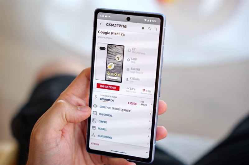 Khám phá Pixel 7a: Ảnh 64 MP đẹp tuyệt, Sức mạnh của Tensor G2, Pin sử ...