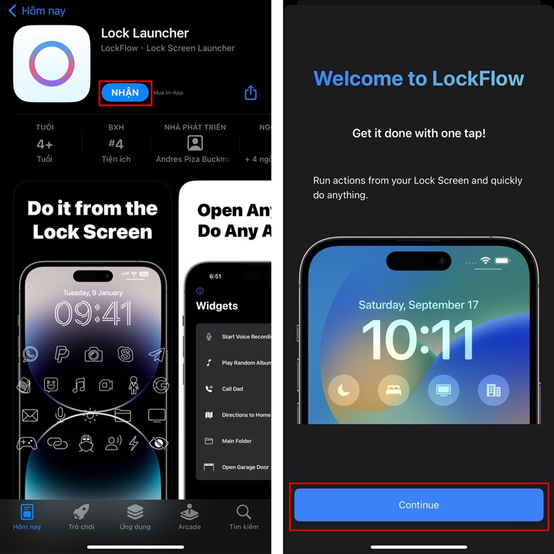 Biến đổi màn hình khóa iPhone theo ý thích với ứng dụng Lock Launcher