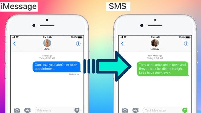 Chuyển đổi tin nhắn iMessage sang SMS trên iPhone dễ dàng