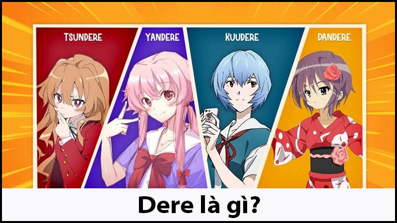 Khám phá Dere: Những Dạng Karakter Phổ Biến trong Anime