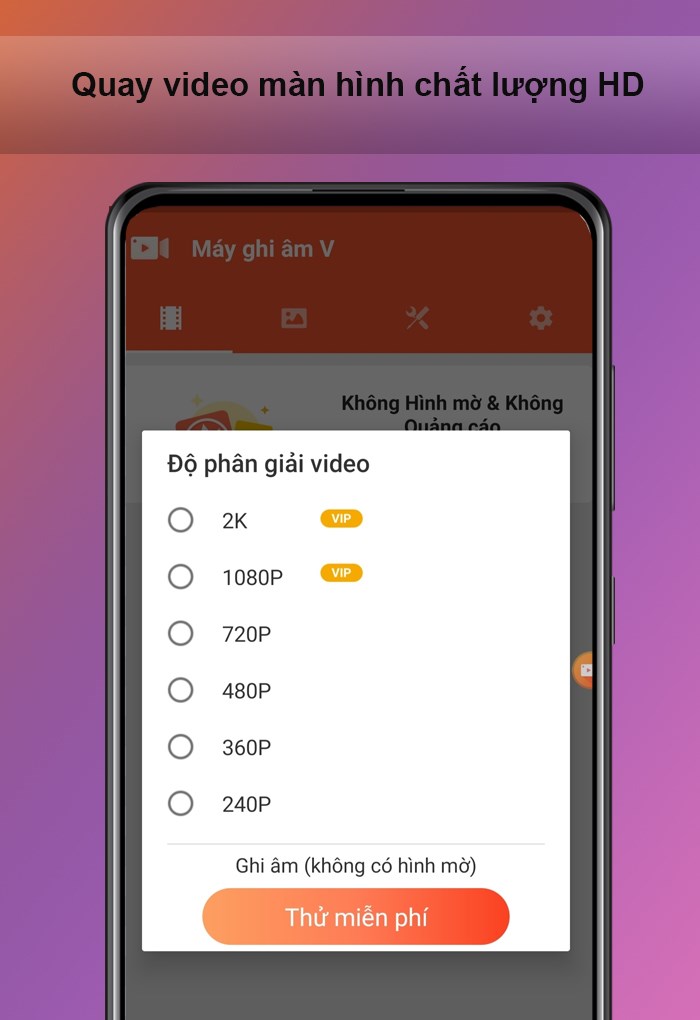 V Recorder: Ứng Dụng Ghi Màn Hình và Chỉnh Sửa Video Trên Điện Thoại