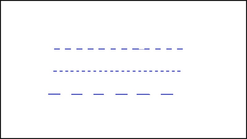Kỹ thuật vẽ nét đứt mạnh mẽ trong Paint, tạo điểm nhấn tuyệt vời trên ...
