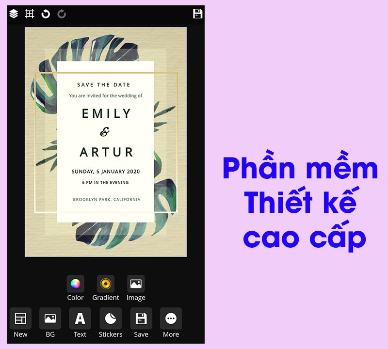Ứng dụng Tạo thiệp mời 2020 - Sáng tạo thiệp sinh nhật, cưới, chúc mừng ...