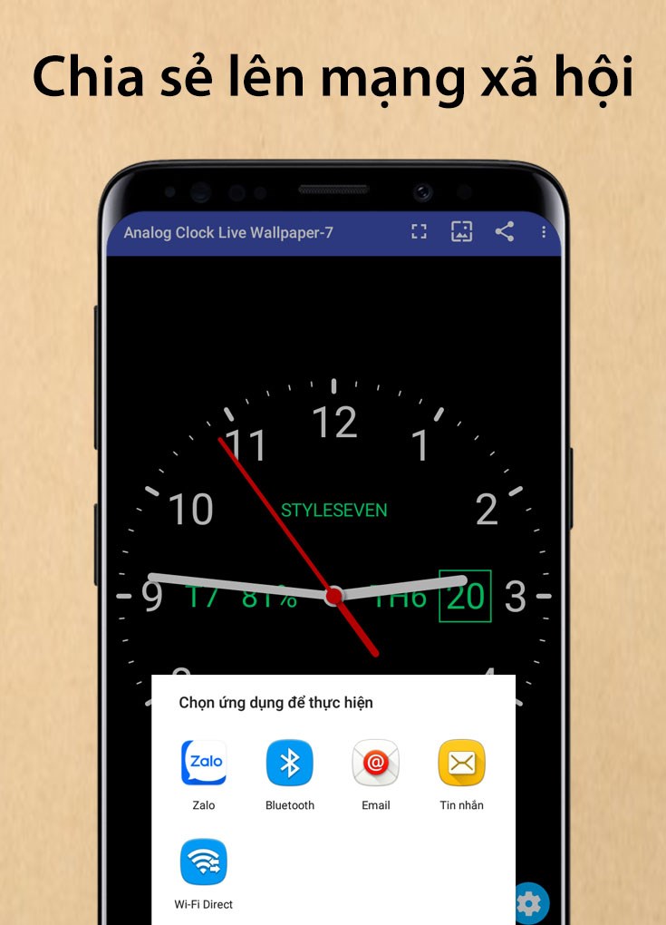 Trải nghiệm độc đáo với ứng dụng Analog Clock Live - Bí quyết sử dụng ...