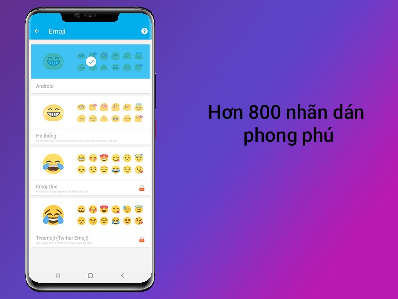 Sử dụng Bàn phím GO Lite - Ứng dụng bàn phím với biểu tượng cảm xúc đa ...