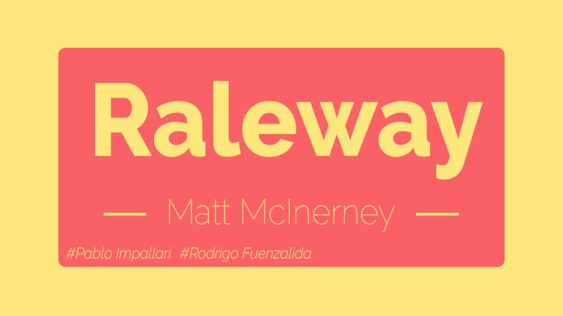 Nhận ngay bộ font chữ Raleway Việt hóa độc đáo: Font Raleway đẹp ngất ngây