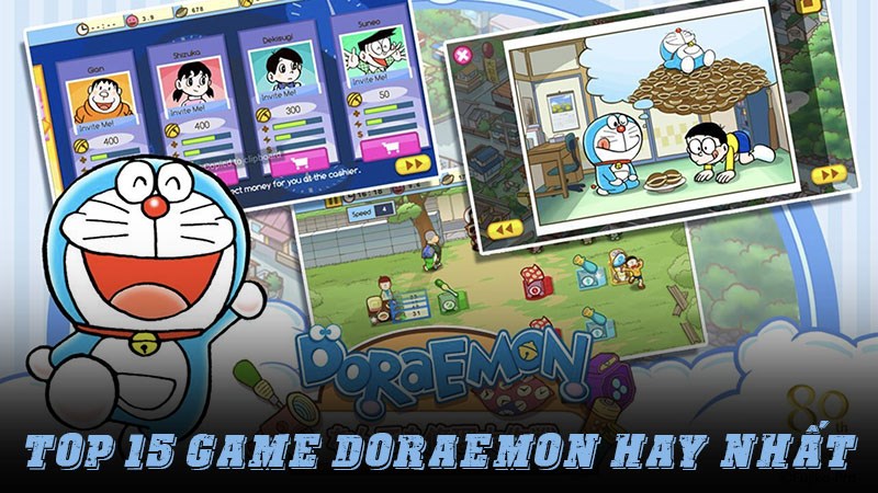 Những tựa game Doraemon tuyệt vời nhất, giúp bạn hồi tưởng lại những ký ...