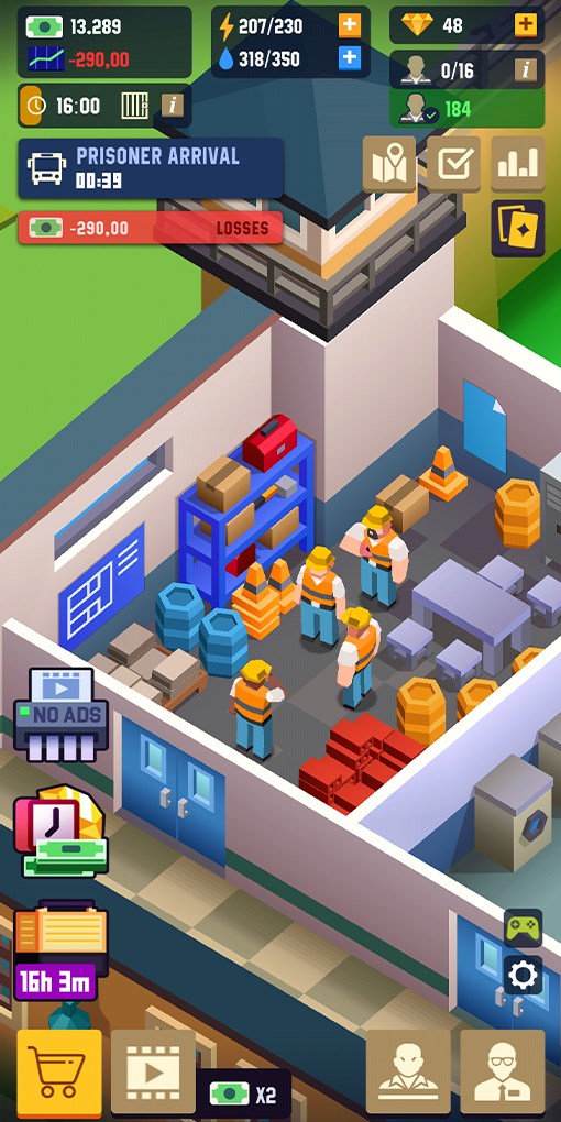 Prison Empire Tycoon - Hệ thống ngục tù | Game Idle trên điện thoại