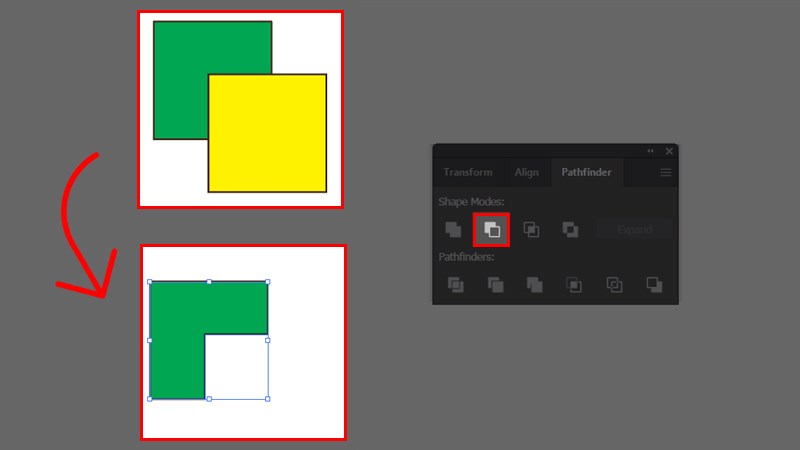 Pathfinder Trong Illustrator: Sức Mạnh Ẩn Sau Công Cụ Này