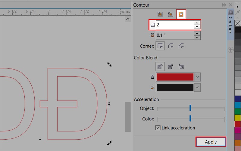 Tạo Viền Chữ Trong Corel - 2 Cách Nhanh Gọn