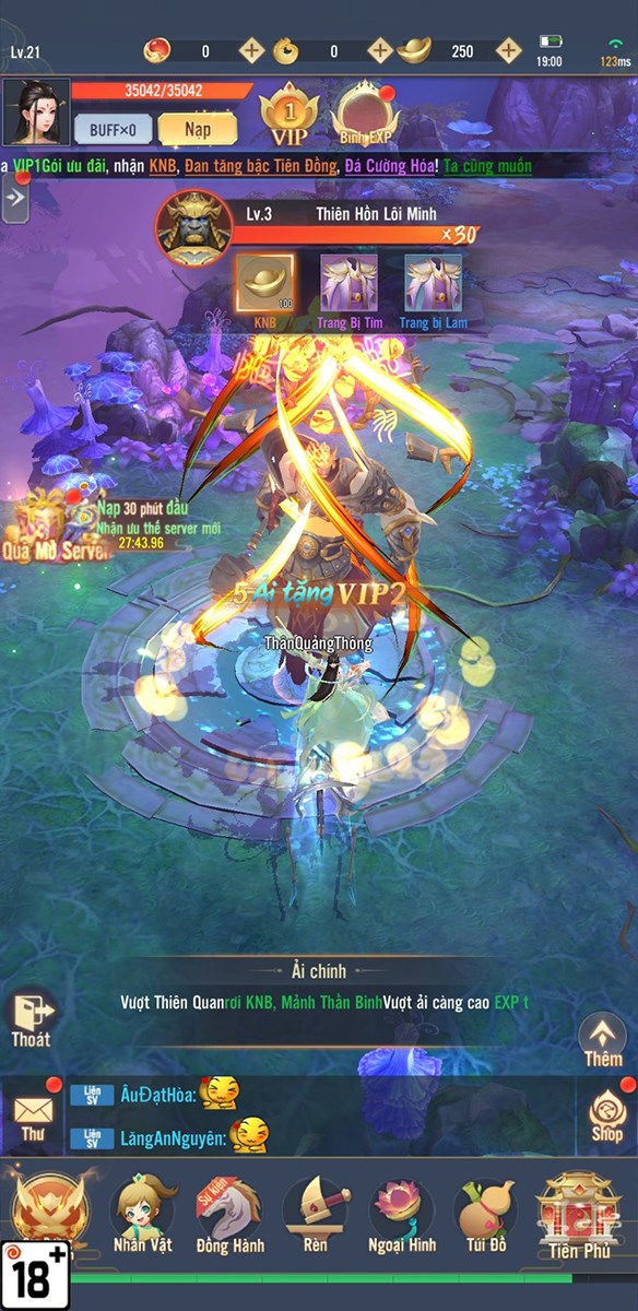 Thần Vương Chi Mộng - Trải nghiệm cách chơi độc đáo, đồng thời xoay màn ...