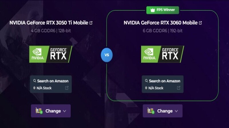 So sánh hiệu năng: RTX 3060 vs RTX 3050Ti. Sự chênh lệch 2GB VRAM mang lại điều gì cho chúng ta?