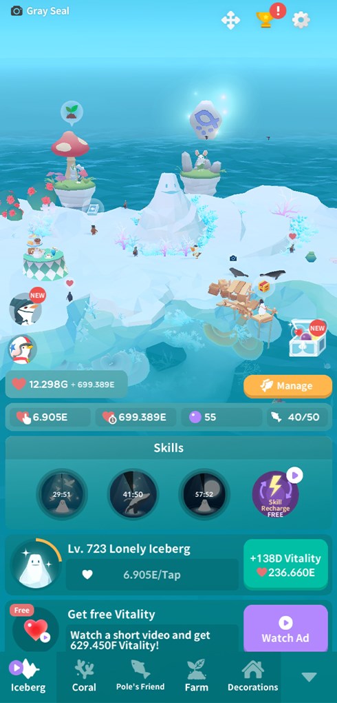 Tap Tap Fish - Abyssrium Pole | Game mô phỏng hệ sinh thái