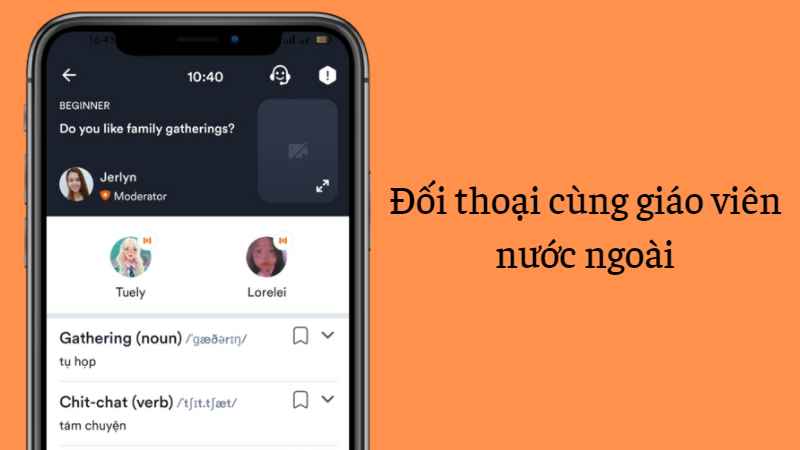 Ứng dụng Bitu: Học nói tiếng Anh với bạn bè quốc tế