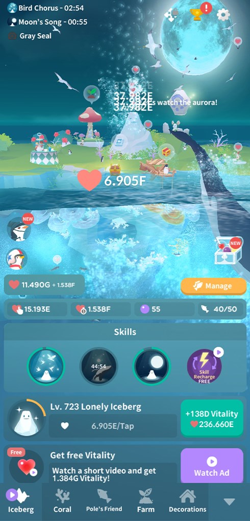 Tap Tap Fish - Abyssrium Pole | Game mô phỏng hệ sinh thái