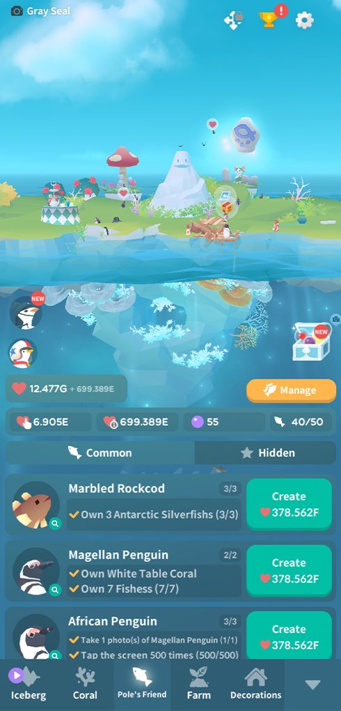 Tap Tap Fish - Abyssrium Pole | Game mô phỏng hệ sinh thái