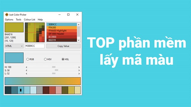 TOP 7 công cụ lấy mã màu chuyên nghiệp, nhanh chóng và chính xác
