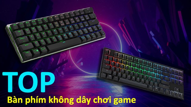Danh sách những bàn phím không dây chơi game hàng đầu năm 2023