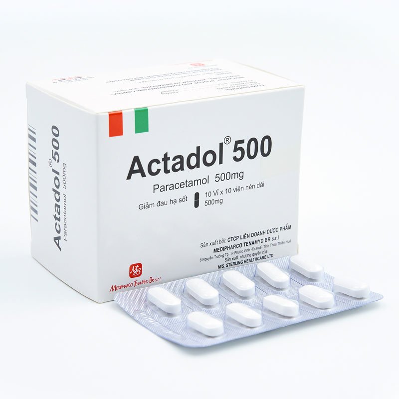 Tác dụng của Actadol 500 | Mytour