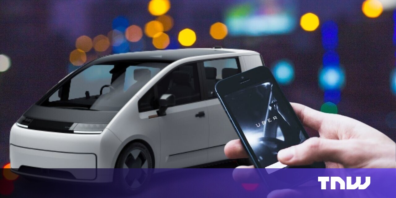 Mẫu xe điện dành cho Uber của Arrival trông như một chiếc minivan thanh ...