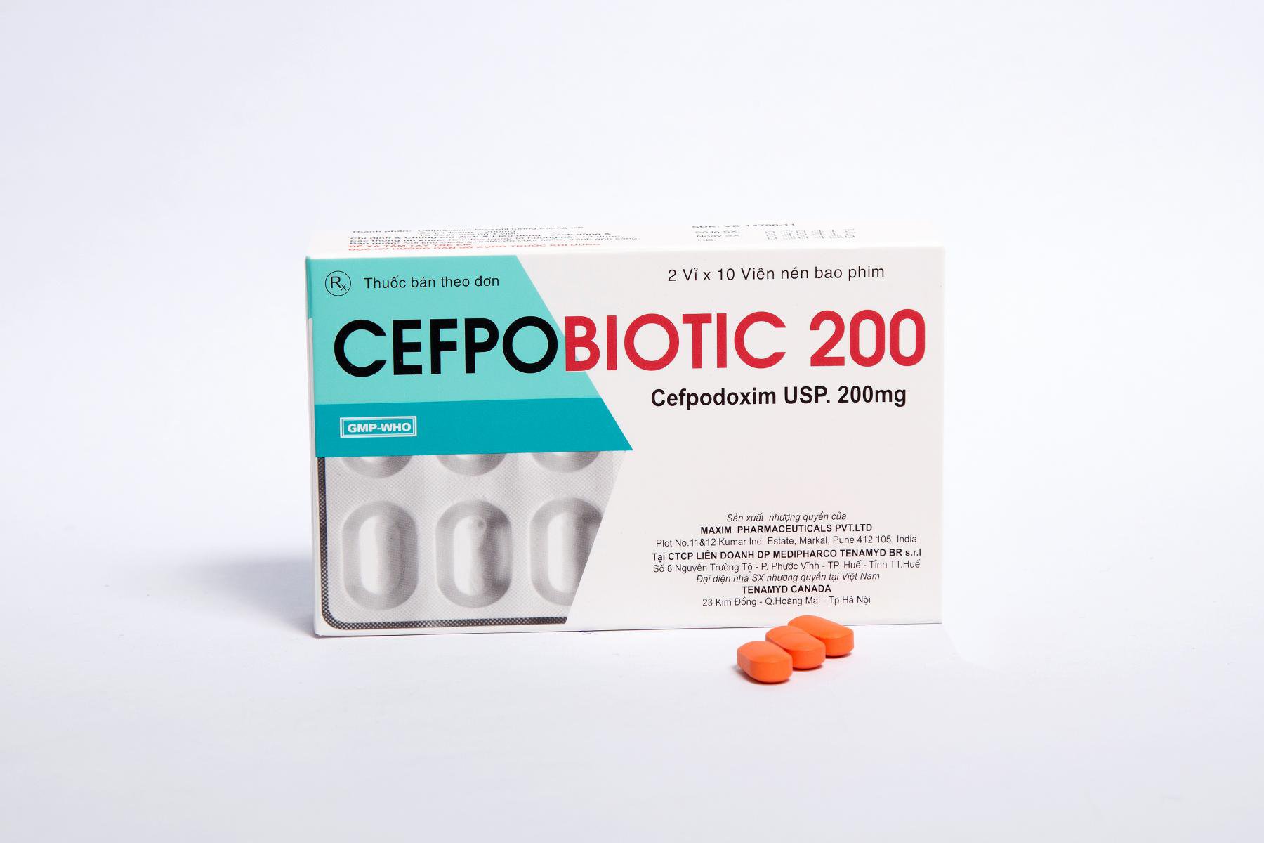 Tác dụng của thuốc Cefpobiotic 200 | Mytour