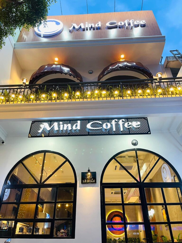 Mind Coffee – Quán Cà Phê Với Tầm Nhìn Hiện Đại