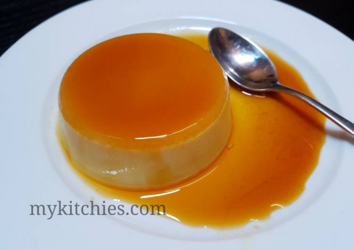 Món caramel flan đơn giản không cần nướng hay hấp - DƯƠNG ĐI BỘ