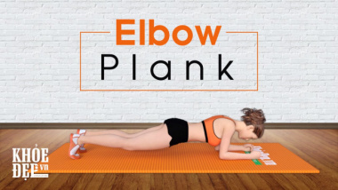 Elbow Plank - Bài tập Plank cơ bản cho bụng đẹp ngay tại nhà - Mytour