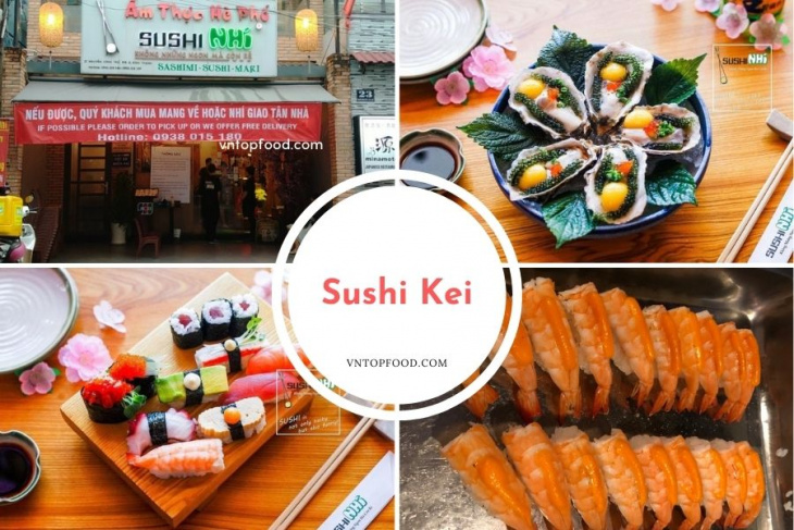 Danh sách các quán sushi gần đây được biết đến với hương vị đậm chất ...