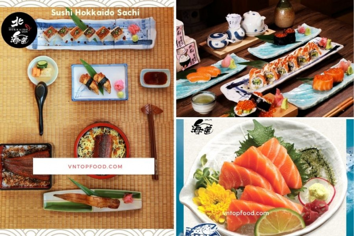 Danh sách các quán sushi gần đây được biết đến với hương vị đậm chất ...