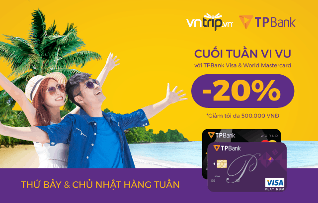 Thư giãn cuối tuần cùng thẻ TPBank Visa và World Mastercard - Mytour.vn