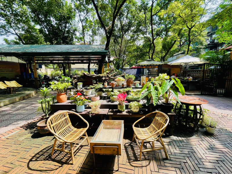 Top 10 Quán cà phê sân vườn đẹp nhất Hà Nội - Mytour.vn