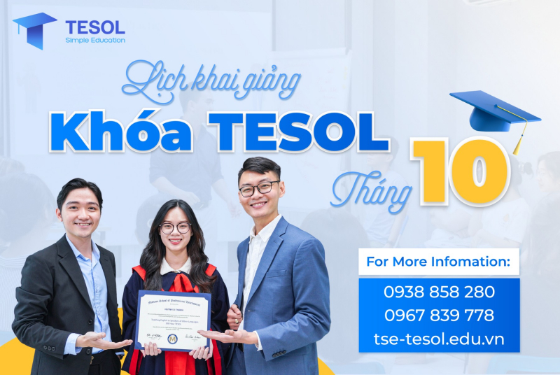 Top 5 Khóa học Chứng chỉ Tesol hàng đầu tại TP.HCM - Mytour.vn