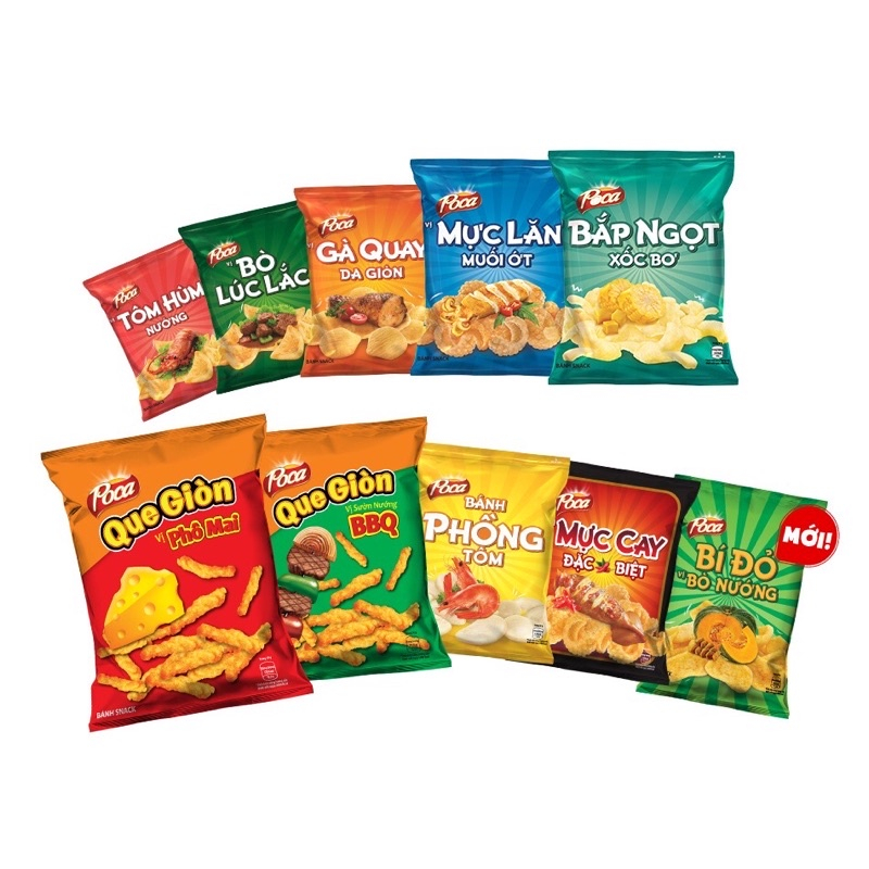 Top 10 Thương hiệu Snack Phổ biến, Ngon và Tiện lợi với Giá Hợp túi ...