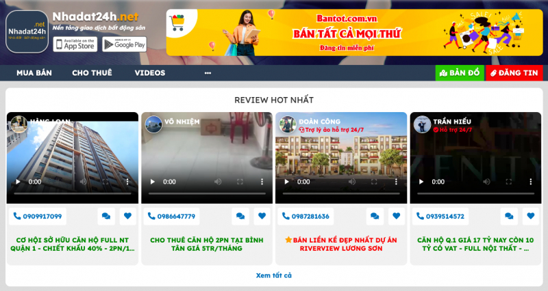Top 9 Website Bất Động Sản Nổi Tiếng tại Việt Nam - Mytour.vn