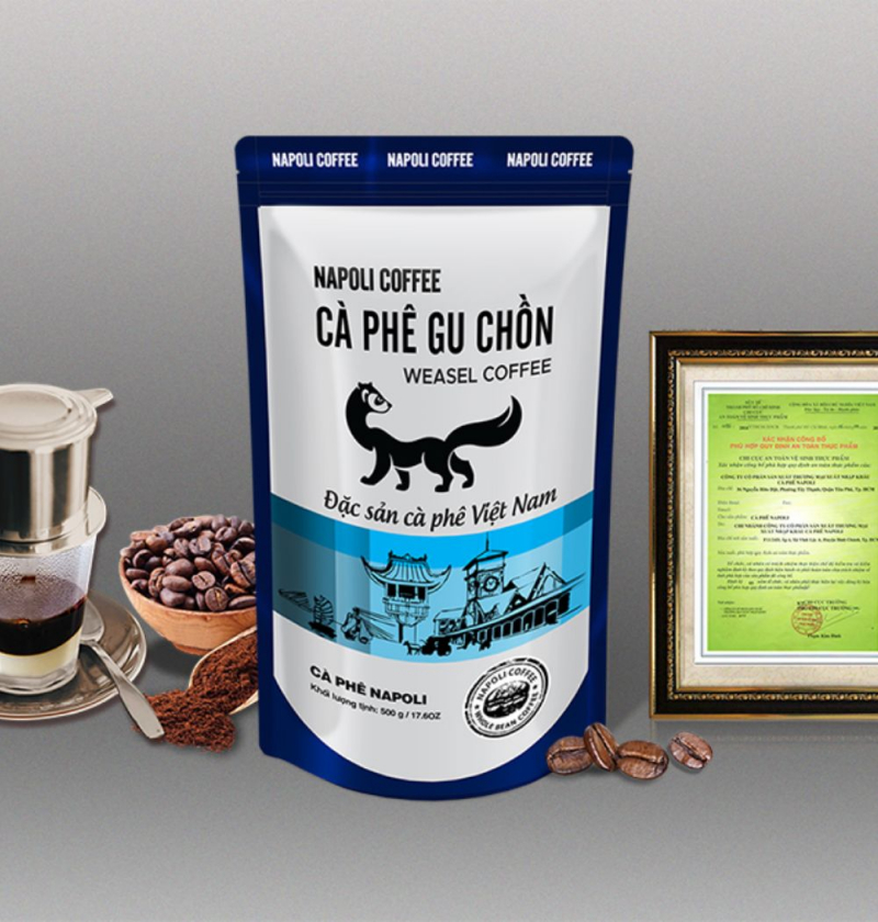 Top 5 Sản phẩm cà phê chồn hot nhất hiện nay - Mytour.vn