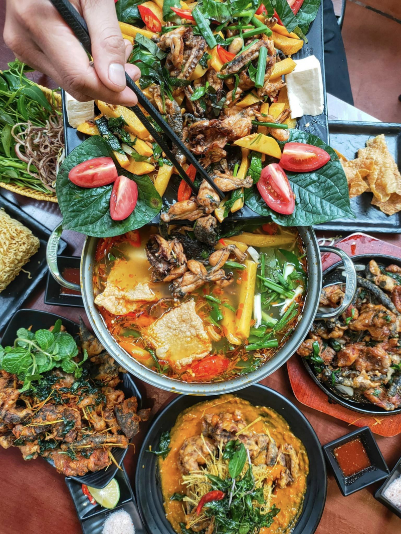 Top 7 Quán lẩu ếch ngon nhất Quận Long Biên, Hà Nội - Mytour.vn