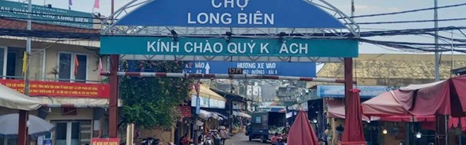 Chợ Long Biên - Khu chợ sôi động của Hà Nội