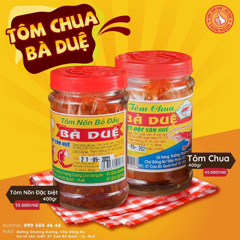 Top 8 Thương hiệu tôm chua được ưa thích nhất hiện nay - Mytour.vn