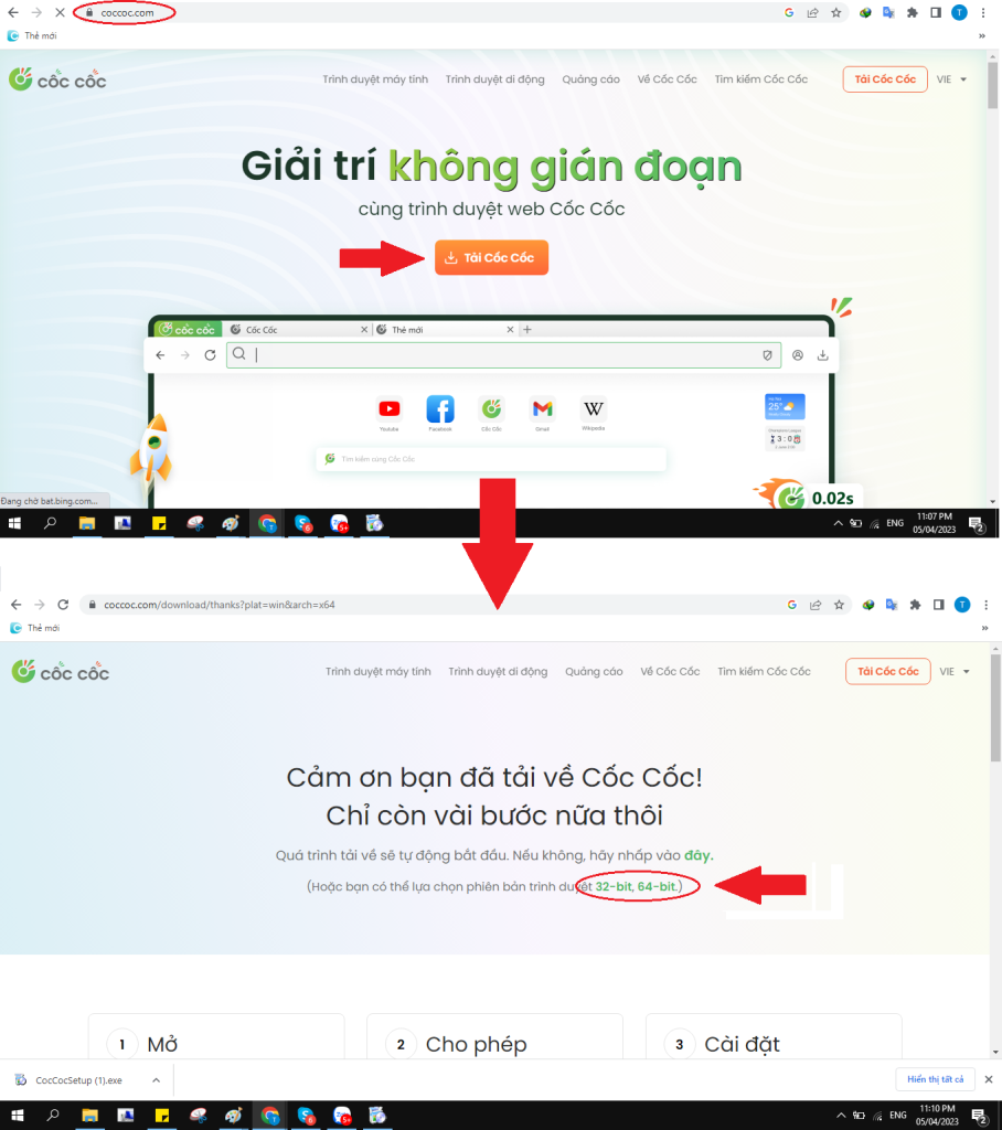 Cách tải Cốc Cốc mới nhất 2024 về máy tính | Mytour