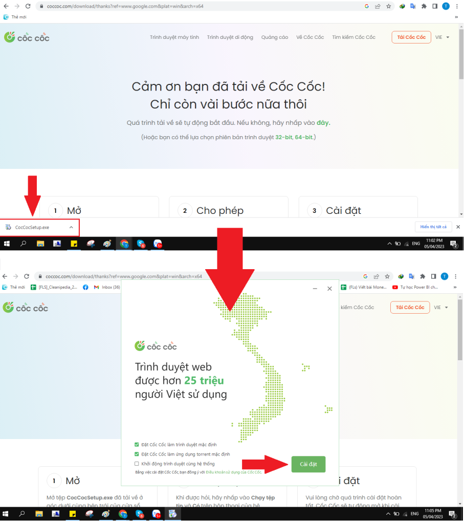 Cách tải Cốc Cốc mới nhất 2024 về máy tính | Mytour