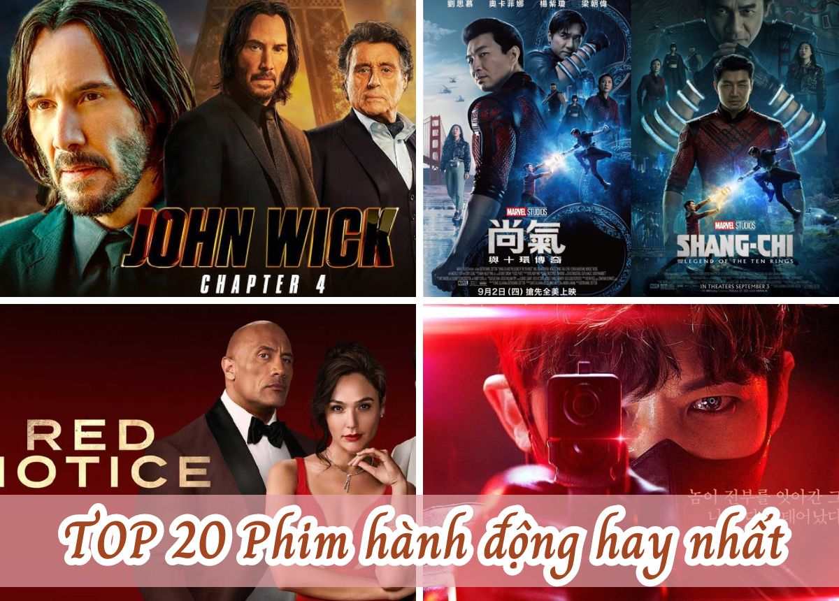 Danh sách TOP 20 Phim Hành Động Đỉnh Cao 2024 | Mytour