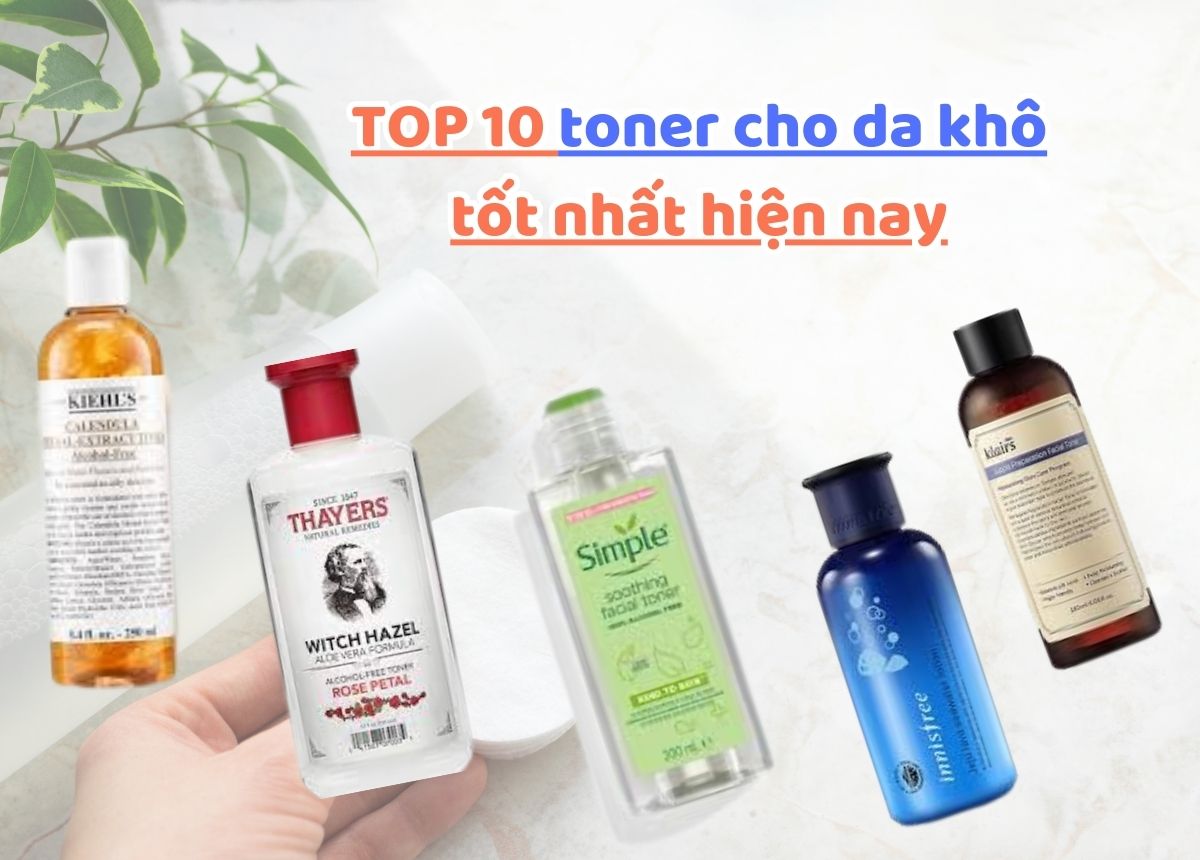 TOP 10 Toner Dưỡng Ẩm Cho Da Khô Đáng Sở Hữu Trong Năm 2024 | Mytour