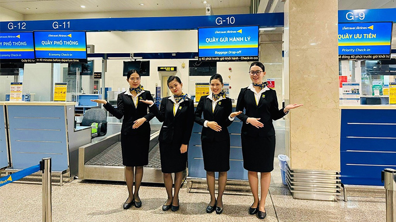 Vị trí quầy thủ tục check-in tại sân bay Tân Sơn Nhất - Mytour - Mytour